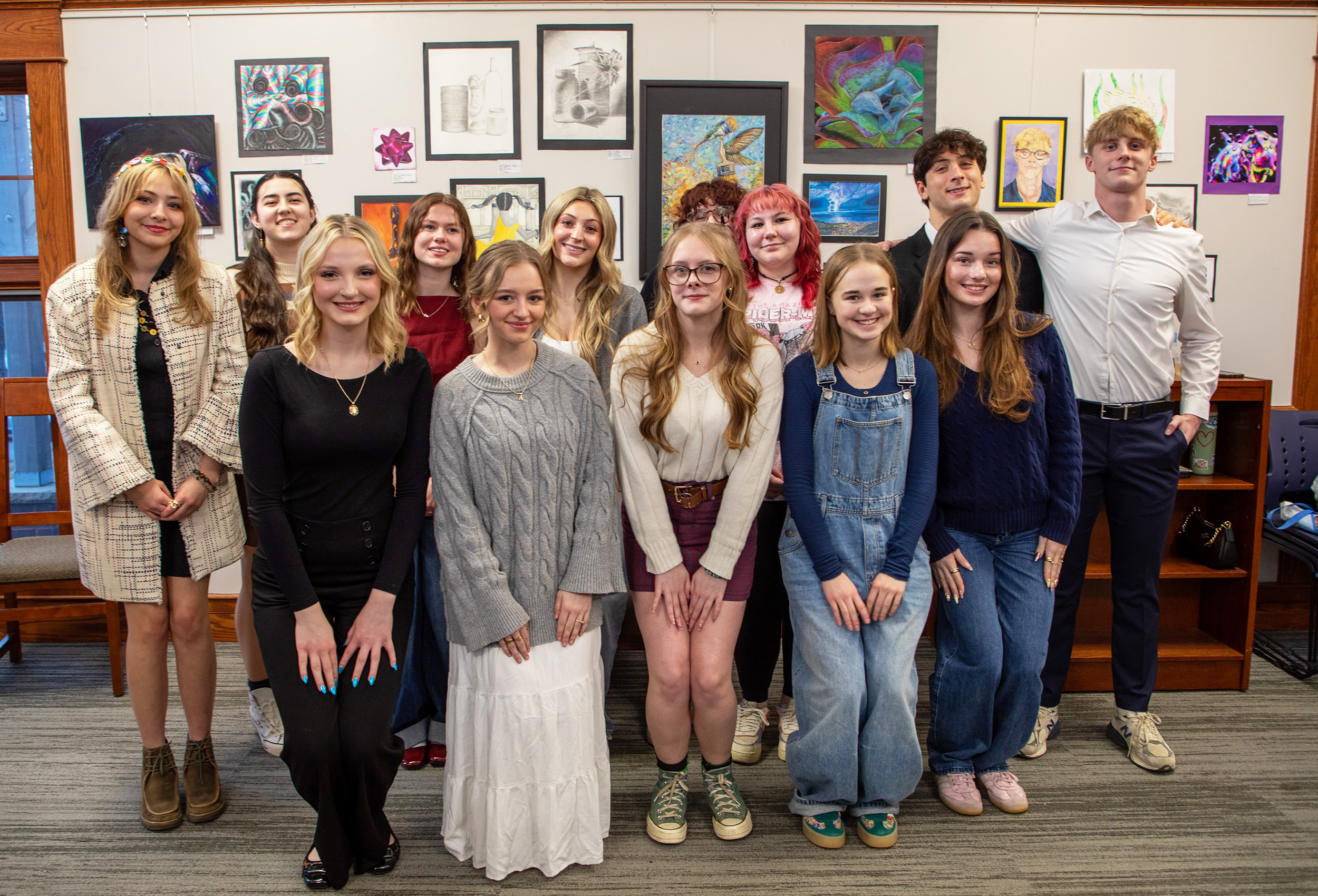 Super Seniors: Southwestern Seniors Showcase Artwork at Lakewood ...